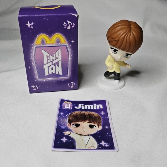 Mcdonald S Toys New Tinytan Bts Kpop Mcdonalds Happy Meal 5 Jimin